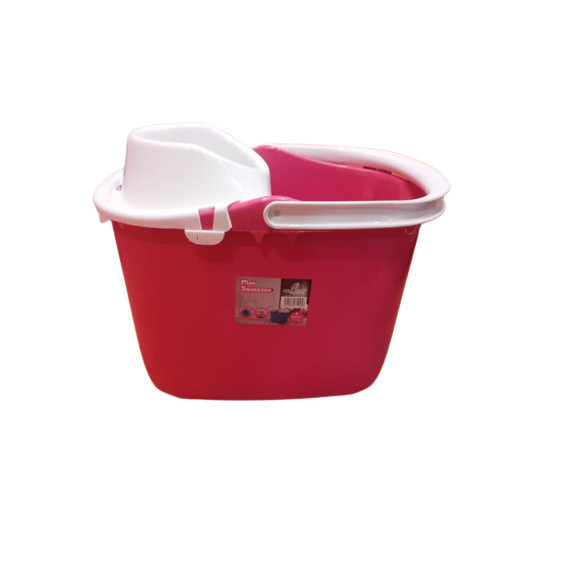 Mopping Pail With Rollers And Handle, Removable Cover, Mop Lantai ...