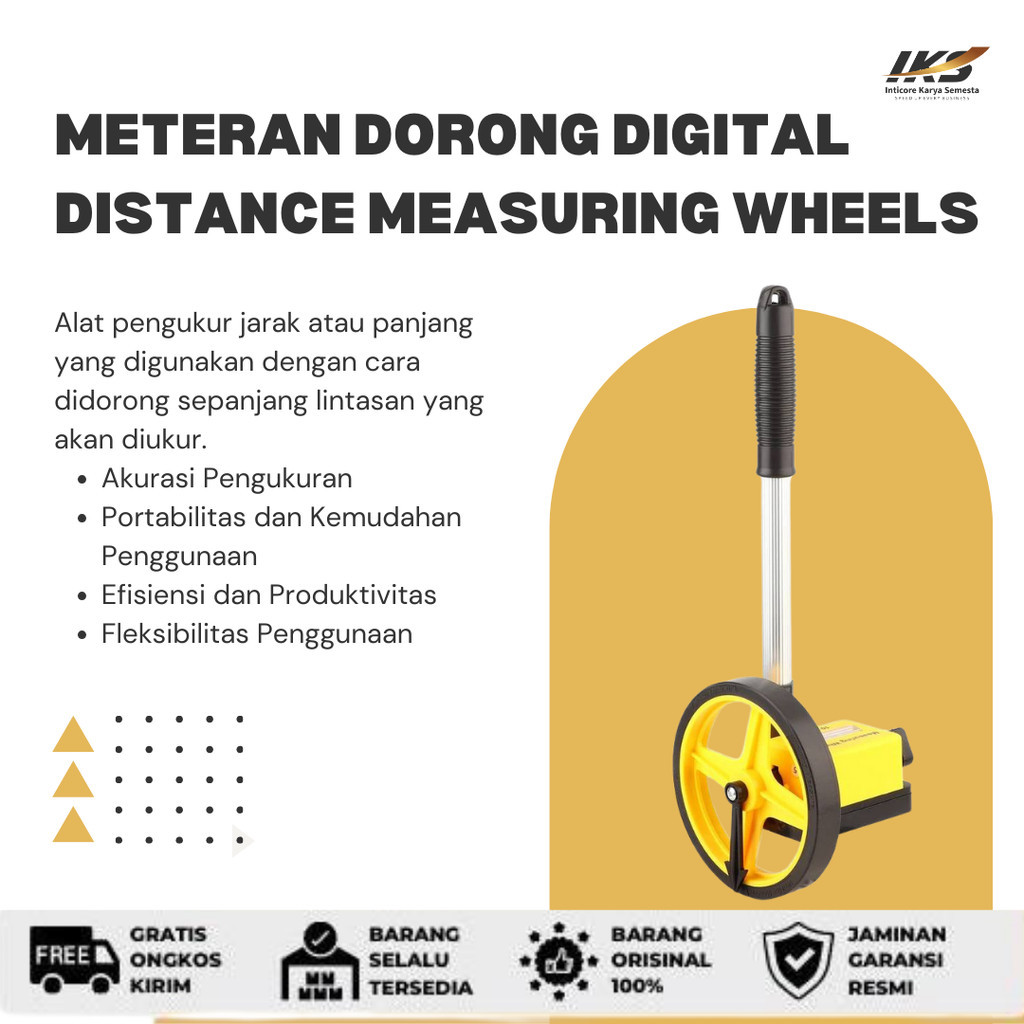 Push Meter Digital Distance Measuring Wheels | Shopee Malaysia