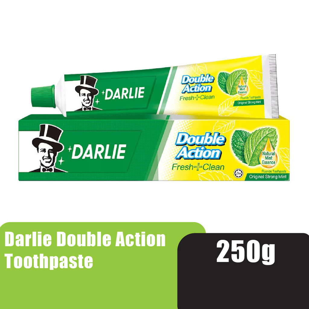 Darlie Double Action Fresh & Clean Toothpaste 250g - Protect Against ...