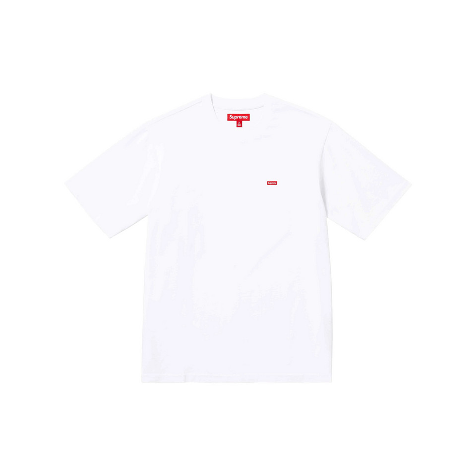 Supreme Small Box Logo Tee White (SS24) | Shopee Malaysia