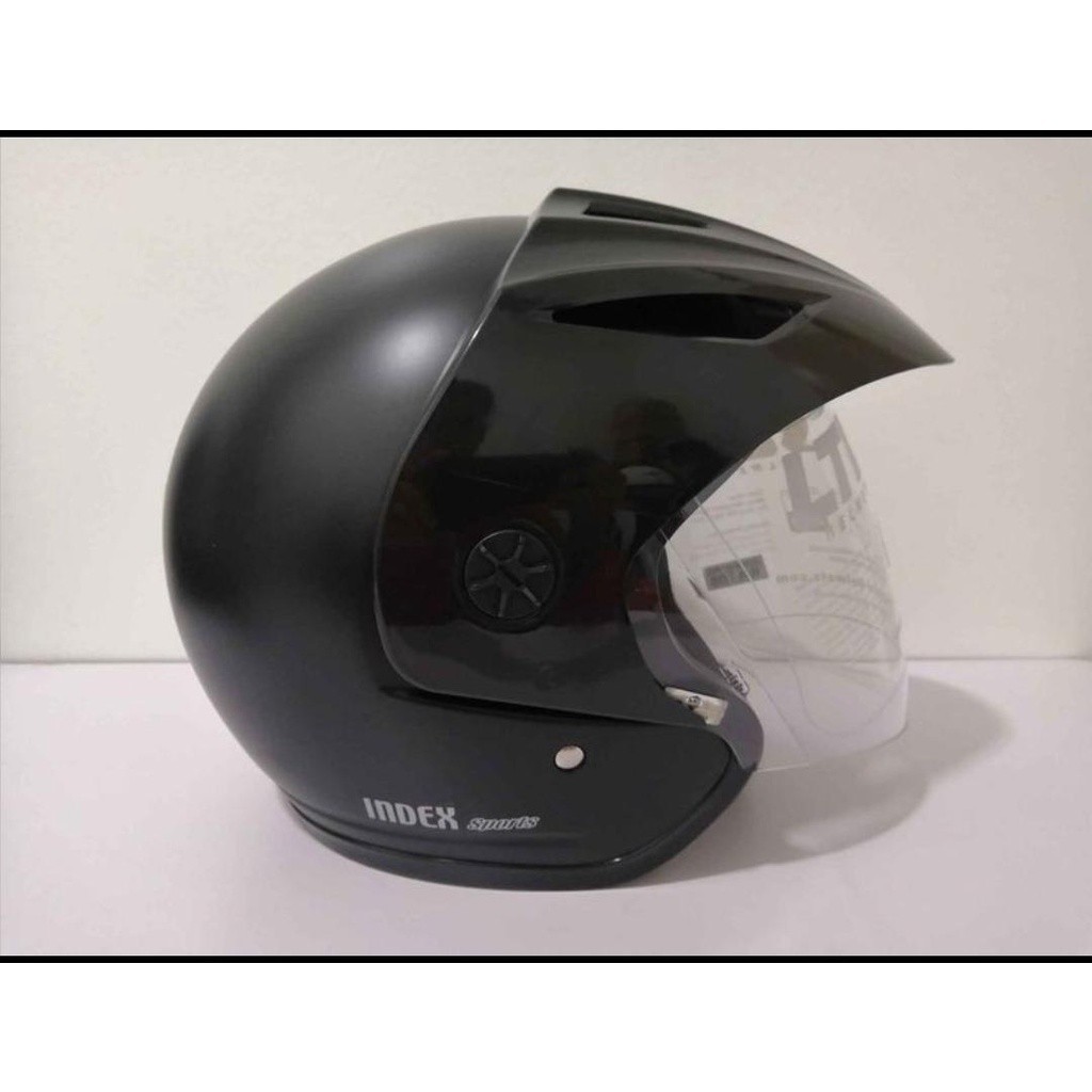 LTD INDEX SUPER VISOREX HELMET (MATT BLACK / GREEN / RED / YELLOW ...