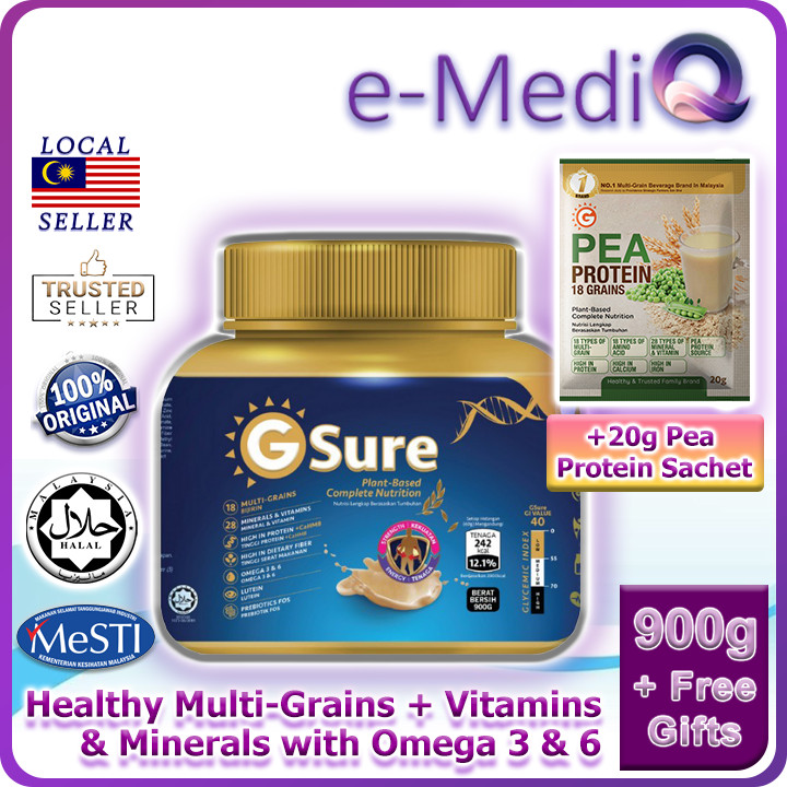 Good Morning GSure 900g Plant Based Complete Nutrition Drinks ...