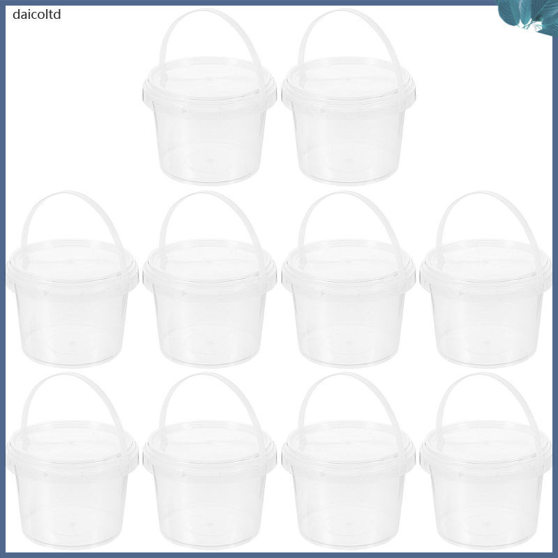 Transparent Small Honey Dispenser Rice Mini Freezer Clear Juice Bucket ...
