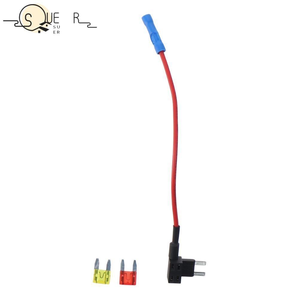 SUEREN 3Set Blade Fuse Holder, Small 12V 10A/20A Connector Adapter ...