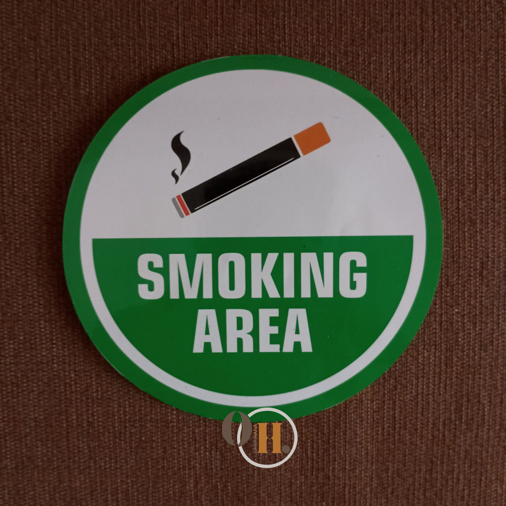 Smoking area Sticker - smoking area Sticker - smoking area Sticker ...
