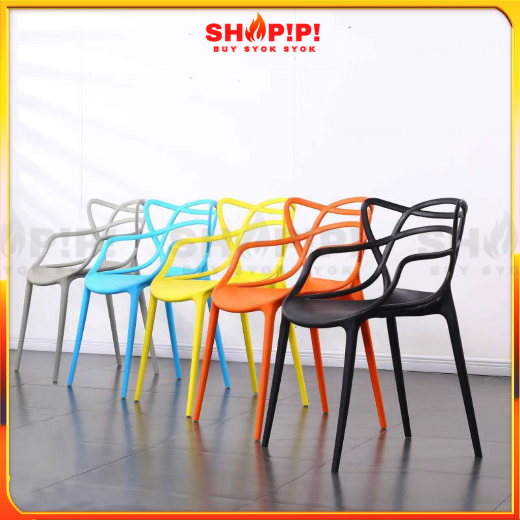 Shopipi High Quality Cat Ear Chair PP Chair study chair cafe chair ...