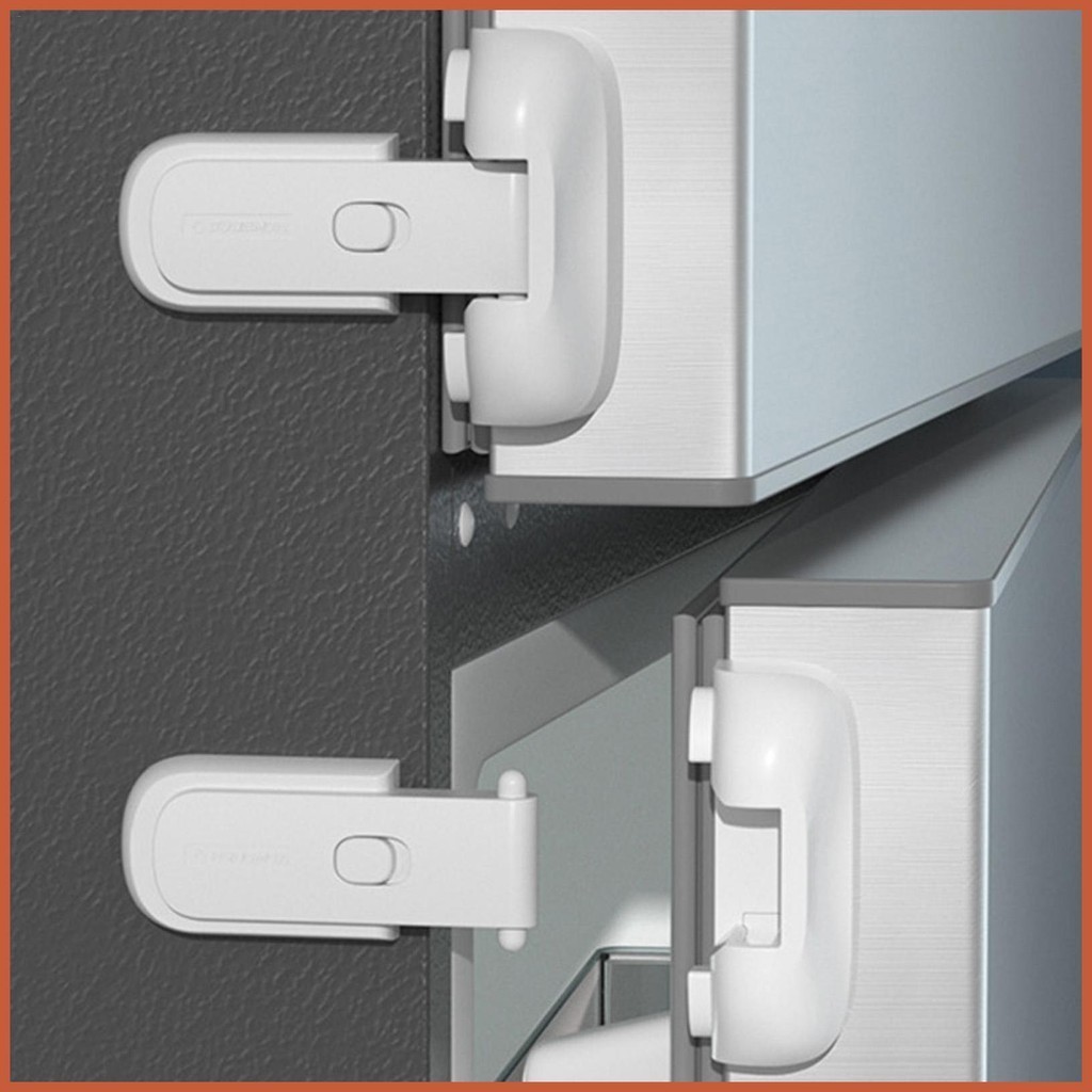 Fridge Child Lock Refrigerator Child Proof Latch Self-Adhesive Secure ...