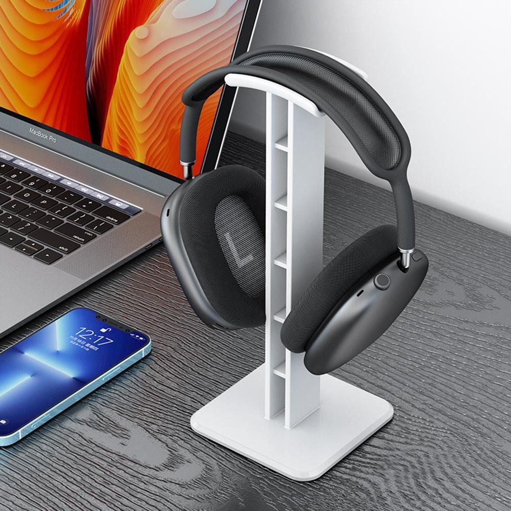 Headphone Stand Gaming Headphone Stand with Aluminum Support Rod Anti ...
