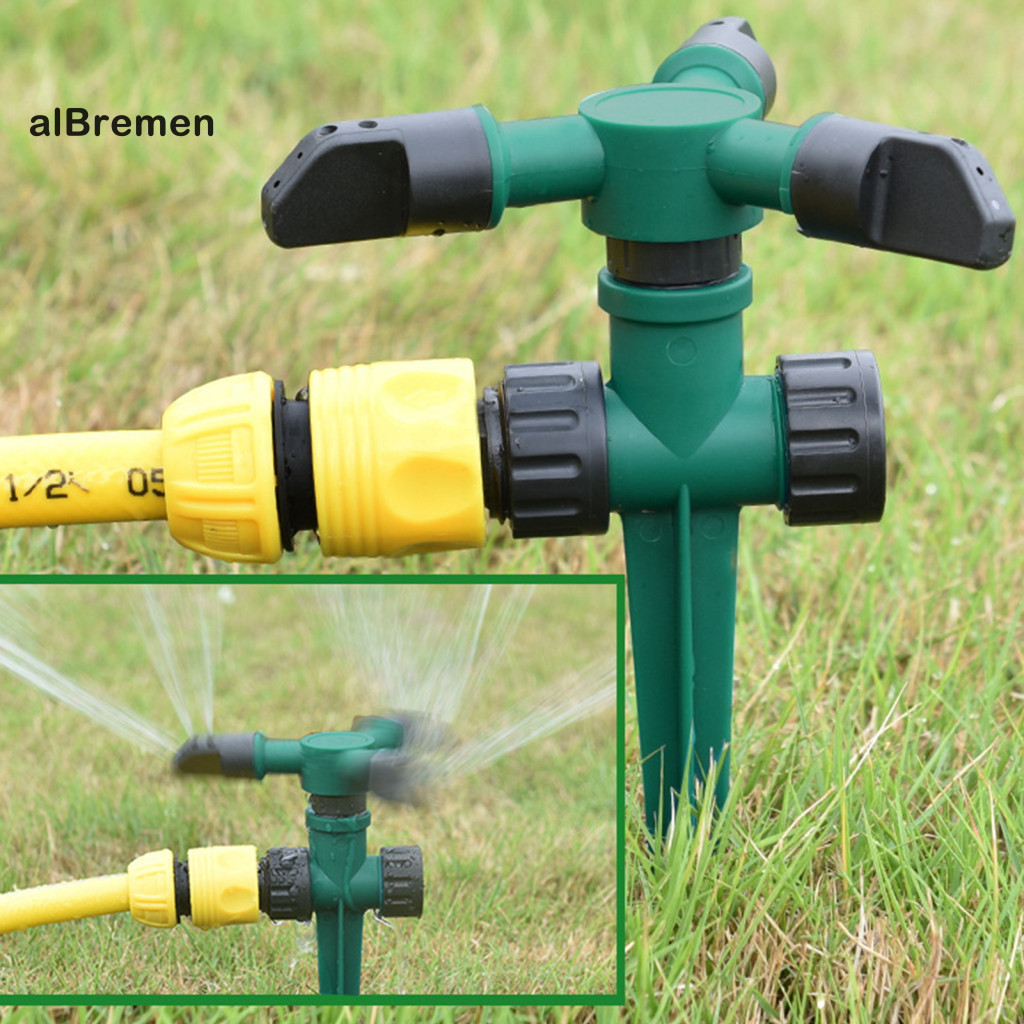 (New) Large Area Coverage Sprinkler Patio Sprinkler Attachment 360 ...