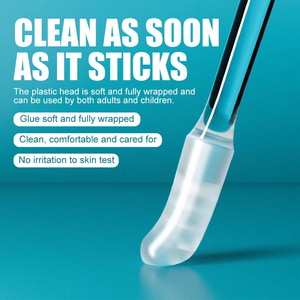 Sticky ear stick sticky ear -ear ear -ear ear, ear spoons to dig out ...