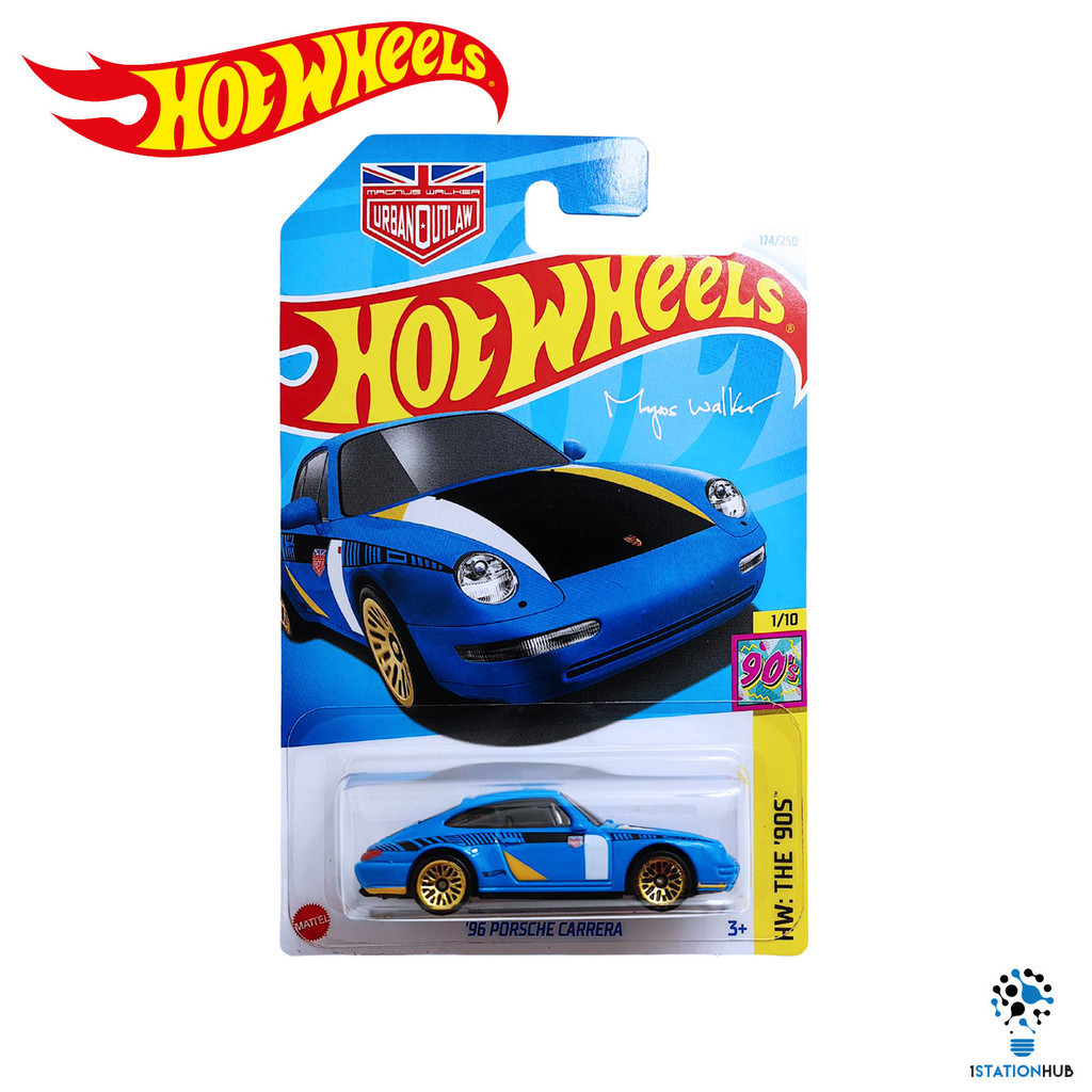 Hot Wheels HW THE '90S Urban Outlaw '96 Porsche Carrera | Hotwheels Car ...