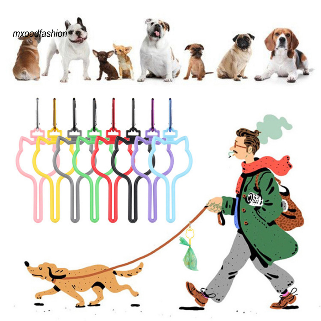 MX_ Dog Poop Bag Pouch Portable Dog Poop Bag Holder Lightweight Strong ...