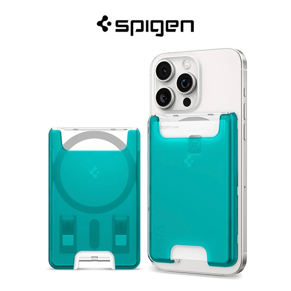 Spigen 3 Cards Magnetic Wallet Classic C1 Magnetic Card Holder Wallet ...