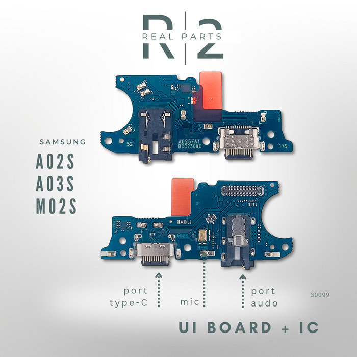Cas Board+IC SAMSUNG A02s - A025/A03s - A037 UI Board Charger | Shopee ...
