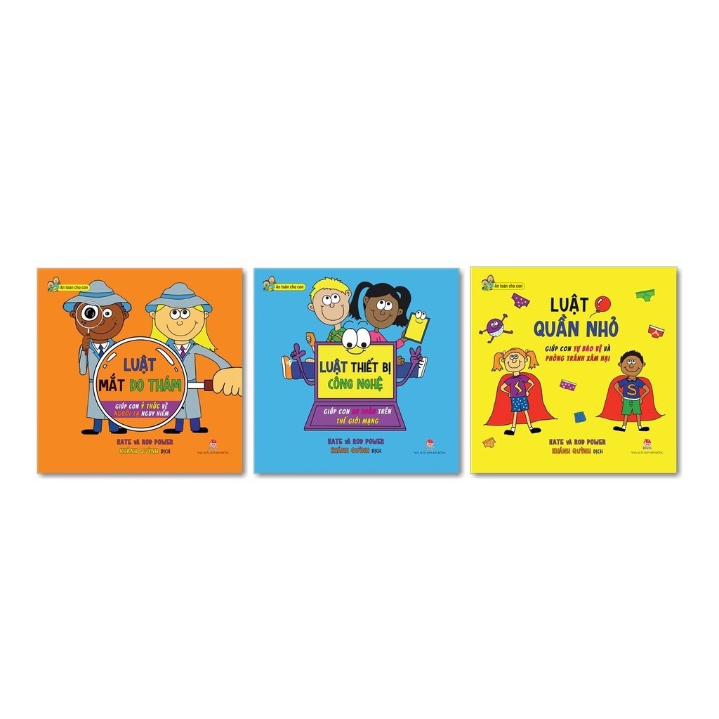 Books - Safe Combo for children (3 books) (Kim Dong) | Shopee Malaysia