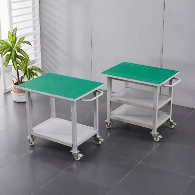 Anti-static workbench movable wheeled cart test bench maintenance multi ...