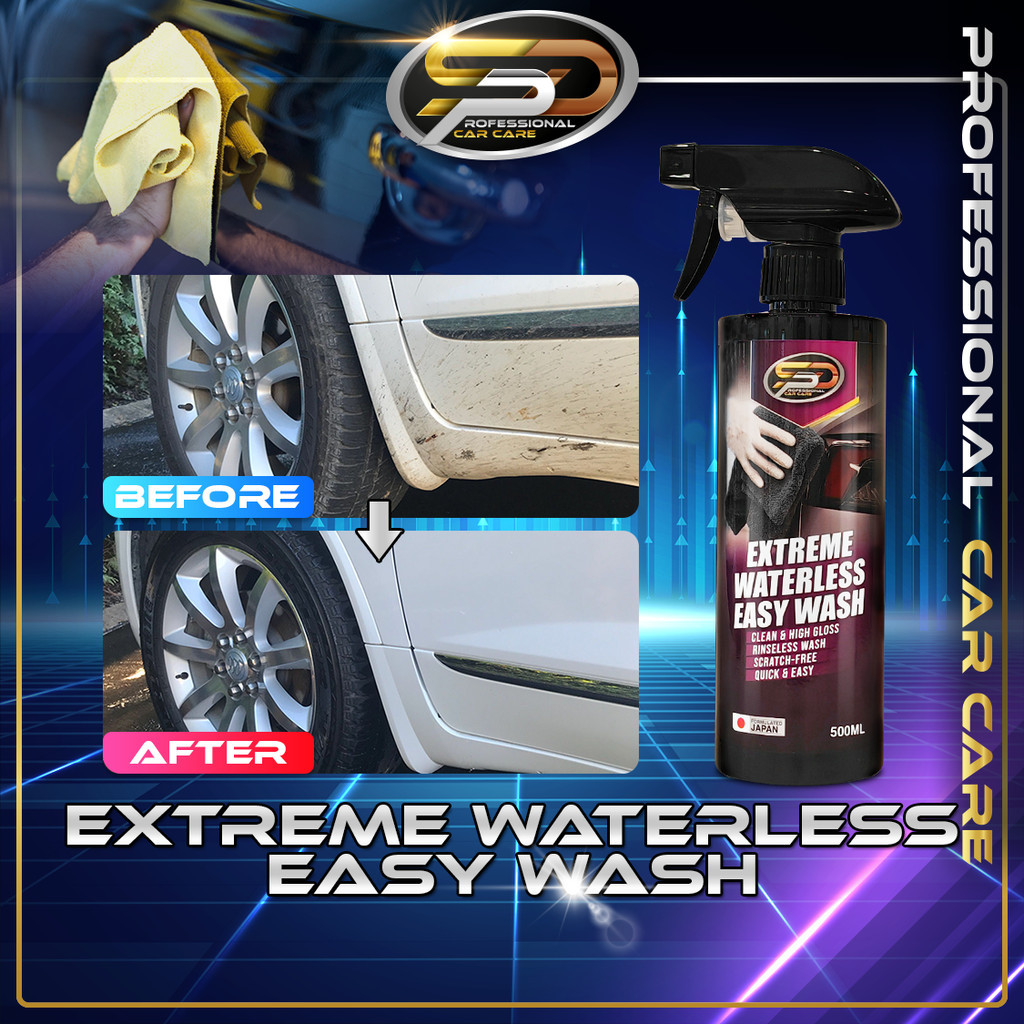 SPD Waterless Wash Detailer Extreme Waterless Car Wash Shampoo Spray ...