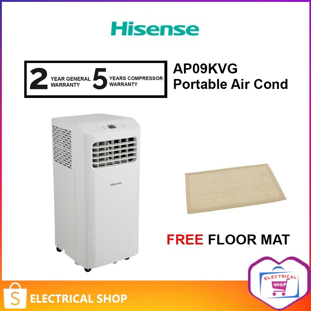 Hisense 1.0HP Portable Air Cond AP09KVG Air Conditioner 1HP / Morgan ...