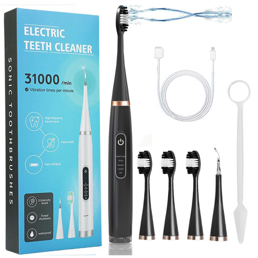 Electric Toothbrush Ultrasonic Oral Irrigator Dental Scaler Teeth ...