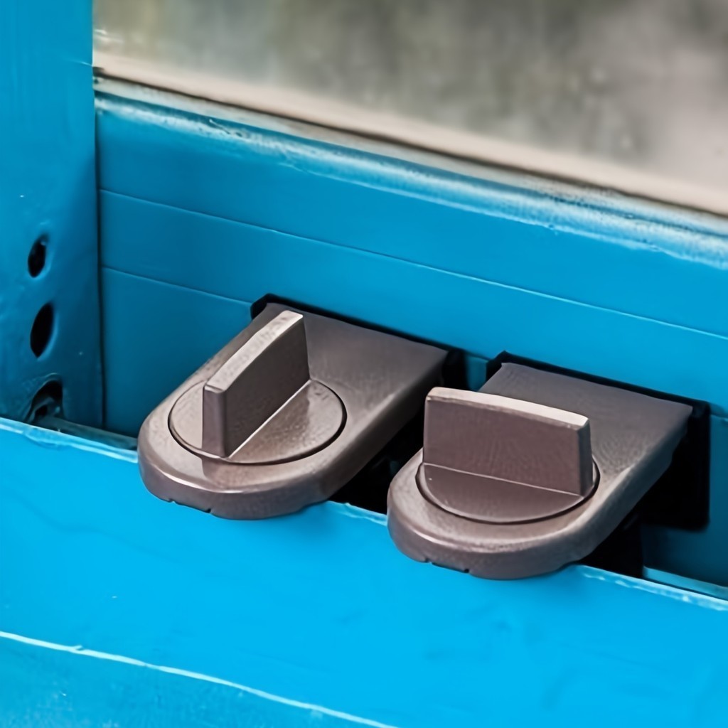1pc aluminium Alloy Sliding Door dan Window Lock dengan Anti-Pinch Anti ...