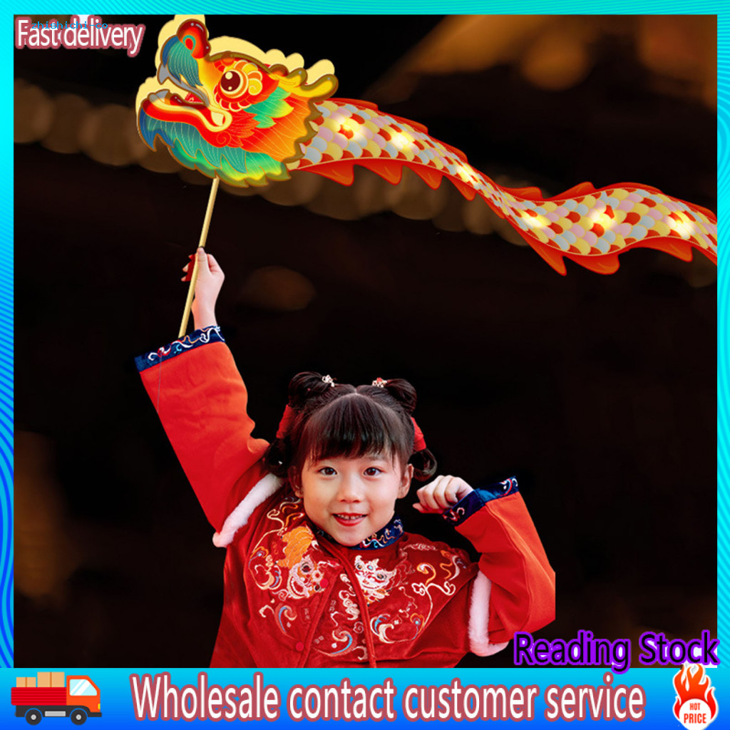 ZS* Fun Lantern Making Activity Diy Chinese Dragon Dance Lantern Kit ...