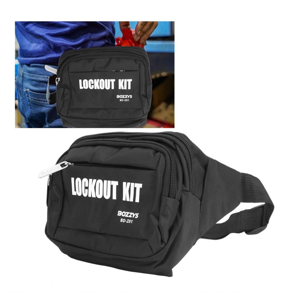 Alwaysonline Security Lock Storage Bag Adjustable Belt Spacious Lockout ...