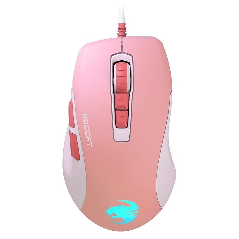 ROCCAT Gaming Mouse Kone Pure Ultra Wired PVC Coral Bloom/Pink Optical ...