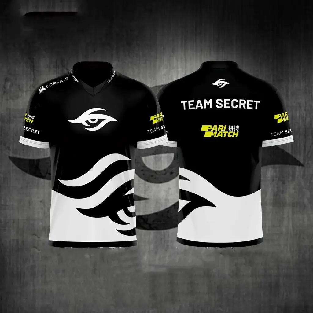 New Men's Esports Jersey JERSEY TEAM SECRET NEW 2022 2023 PUBG CSGO LOL ...