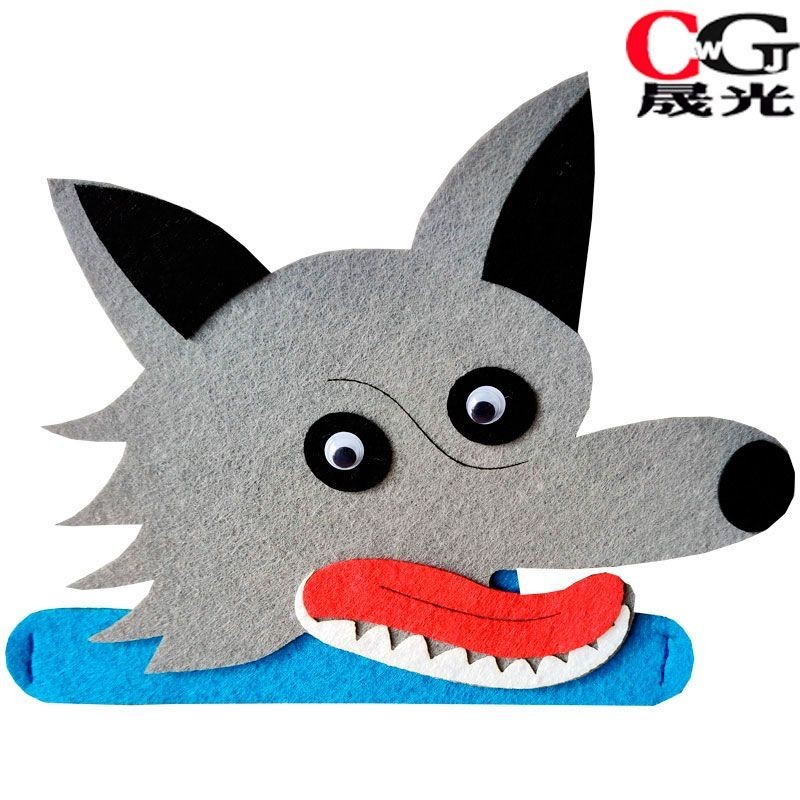 Little Red Riding Hood Headdress Show Props Hunter Big Big Big Big Big ...