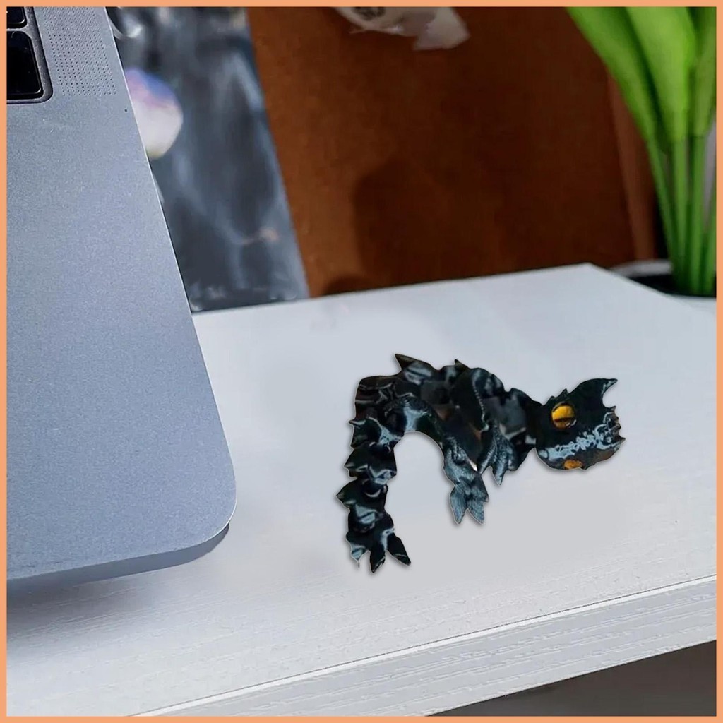 Articulated Dragon Tiny Articulated Dragon Cute Desktop Pet Toy with ...