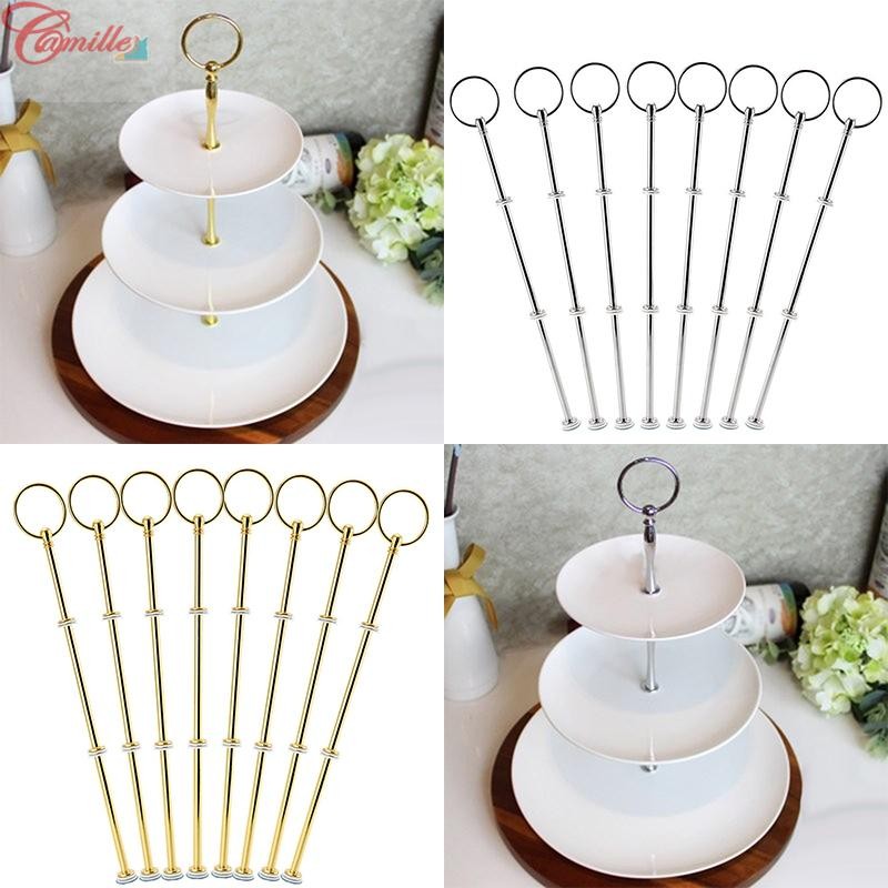 【CAMILLES】Versatile Round Top Cake Plate Stand Handle Perfect for ...