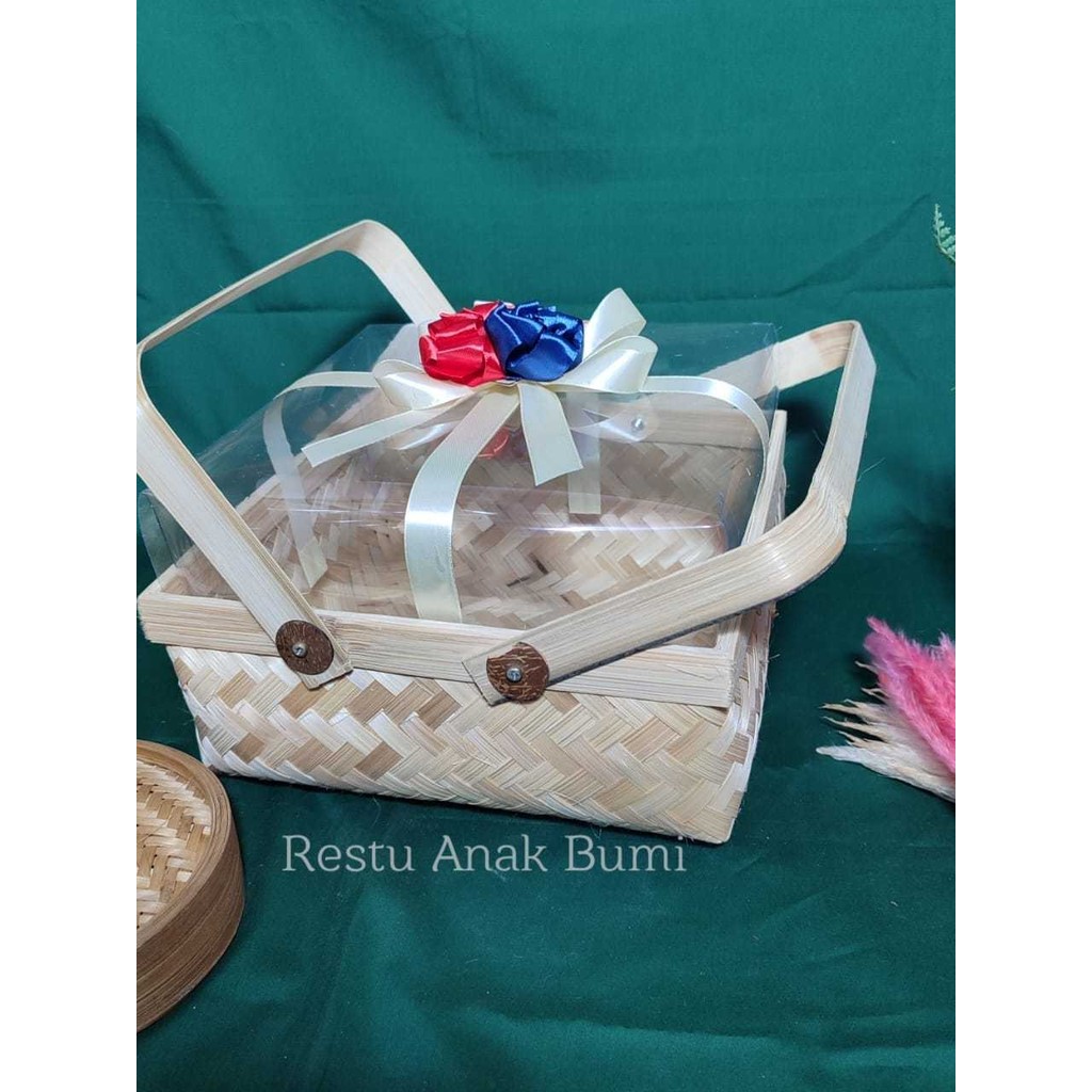 MERAH Bmt HENDEL 25cmParsel hamper High Mica Red Ribbon|Hampers|Wedding ...