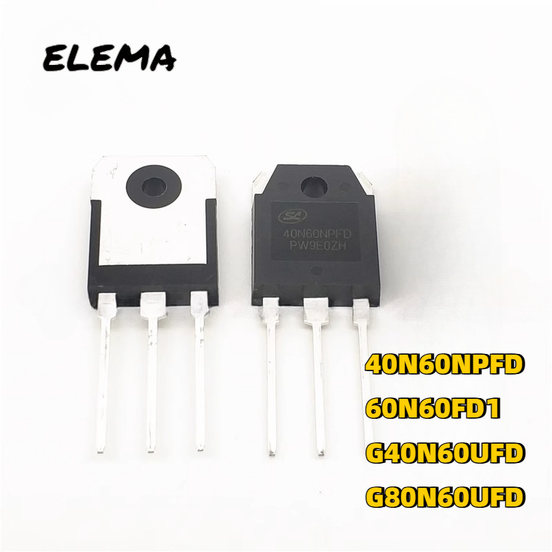 1/2/5Pcs Original Transistor 40N60NPFD G80N60UFD G40N60UFD 60N60FD1 40A ...