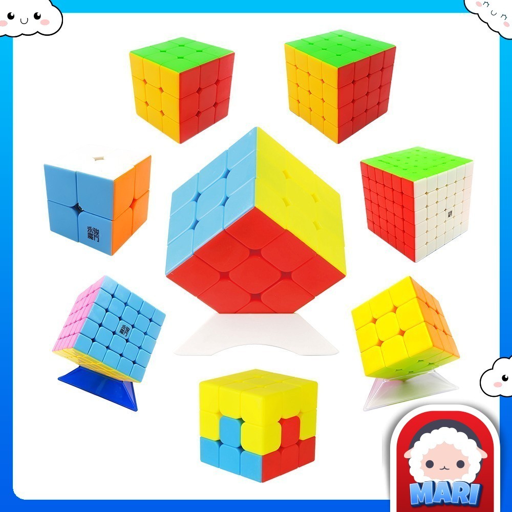 Rubic Cube Magic Rubik Cube Educational Intellect Borderless | Shopee ...