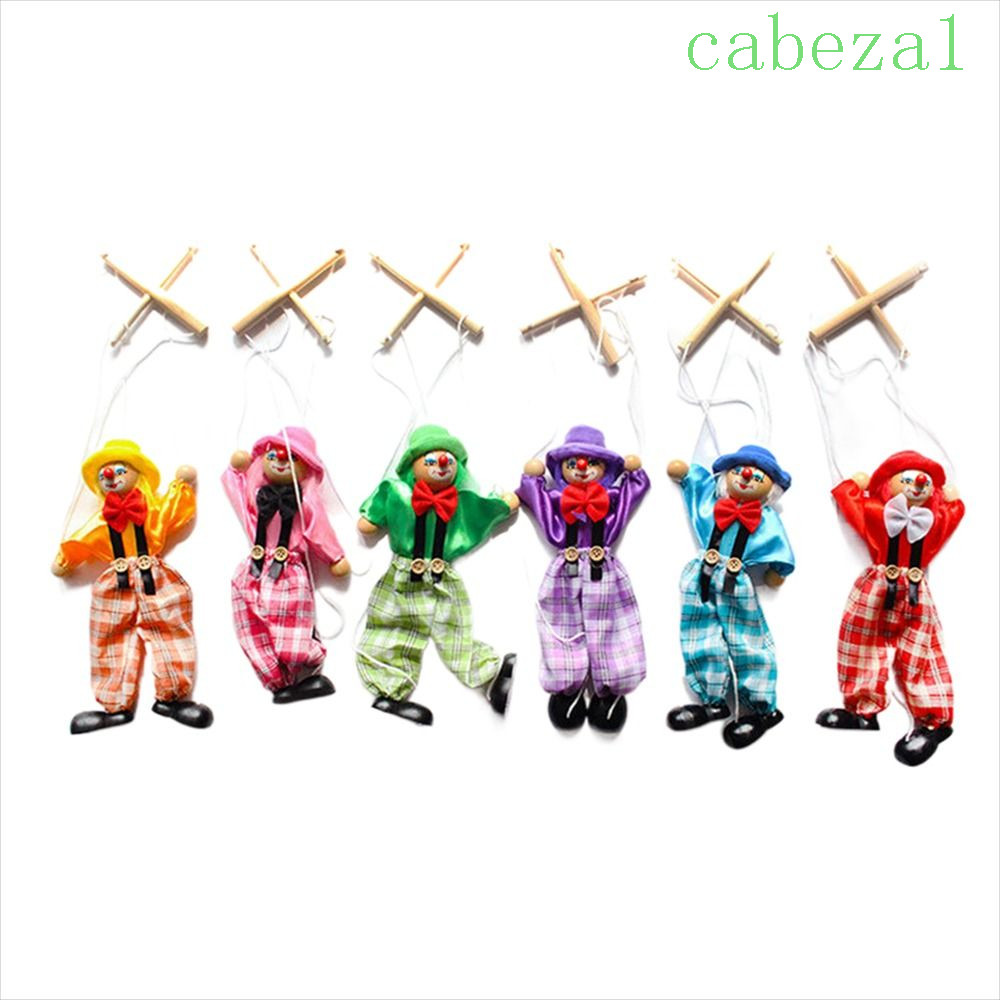 CABEZA Puppet Clown Colorful Funny Handmade For New Year Kids Toy ...