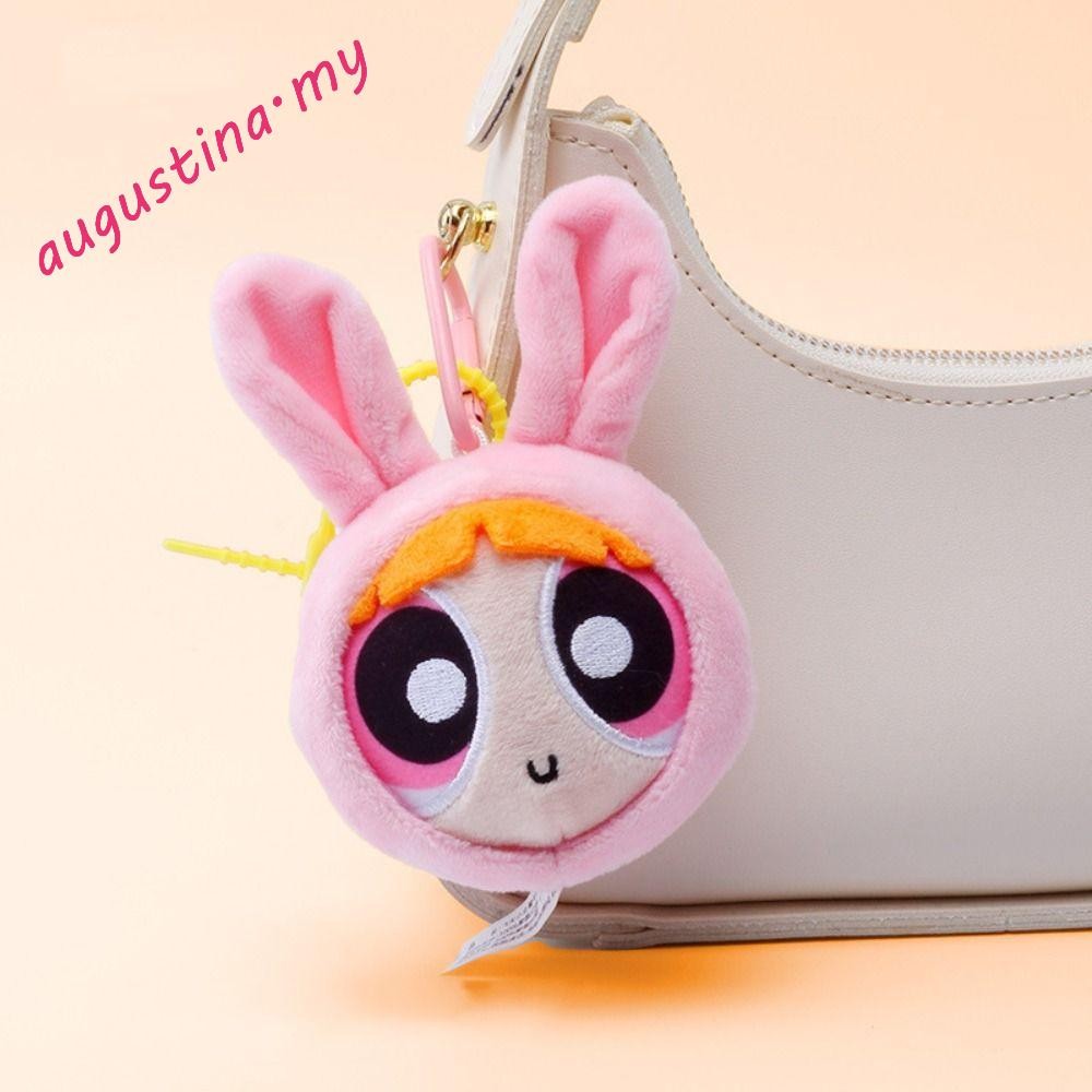 AUGUSTINA Powerpuff Girls Plush Keychain, Blossom Buttercup Powerpuff ...