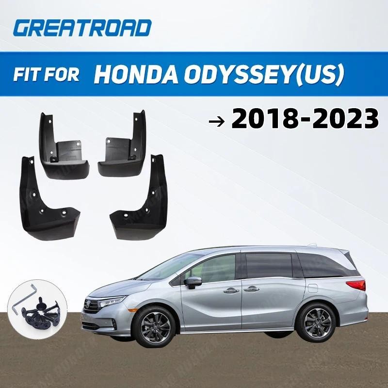 Car Mud Flaps For Honda Odyssey(US)2018 2019 2020 2021 2022-2023 ...