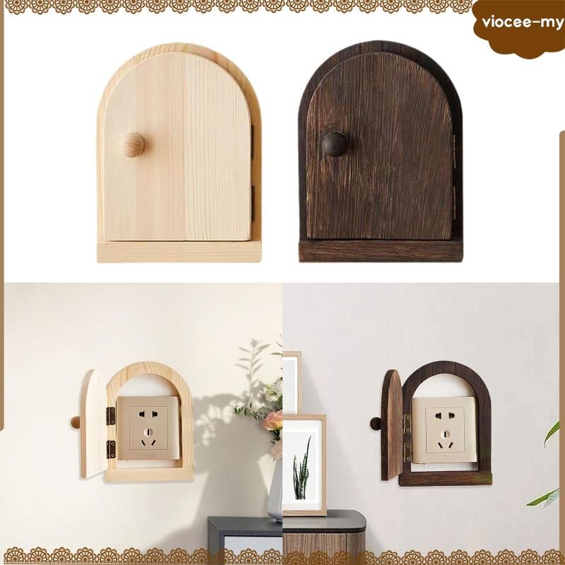 [VioceeMY] Wooden Door Panel for Socket And Decorative Wall Covering ...