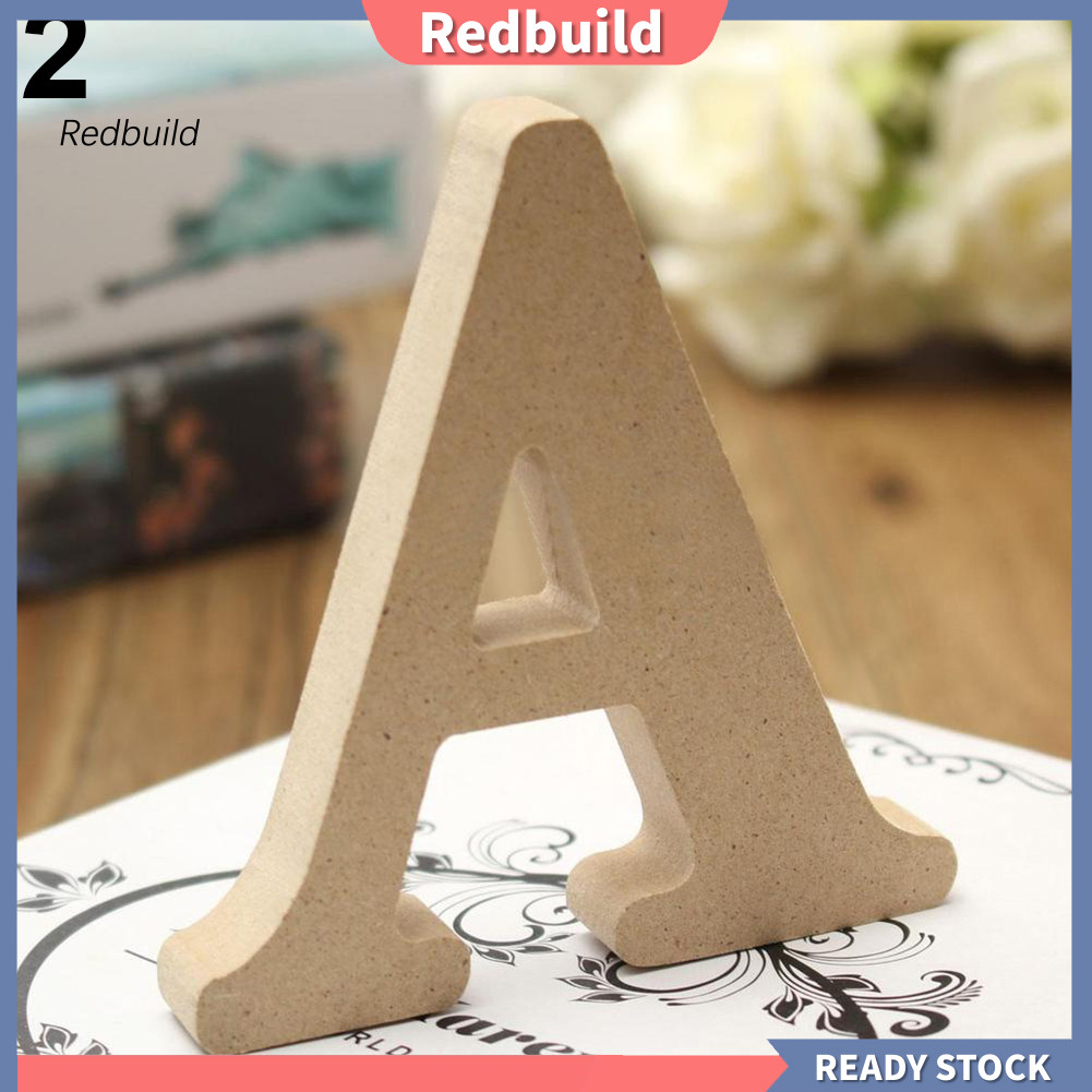 redbuild| Freestanding A-Z Wood Wooden Letters Alphabet Hanging Wedding ...