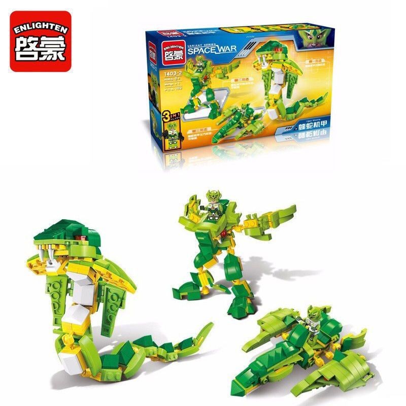 Enlightenment Building Blocks Mecha War Mythical Beast Deformation ...