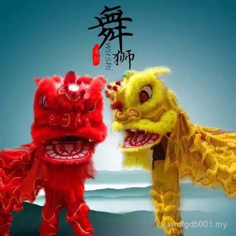 Shopee Official Lion Dance Props South Lion Dance Adult Full Set ...