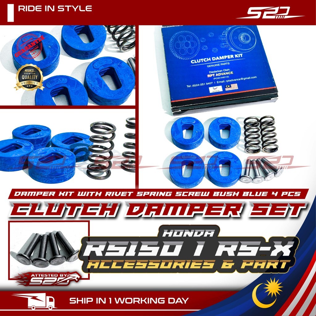Clutch Damper Set NLK Performance RS150 RS-X 150 WINNER X PNP Damper ...