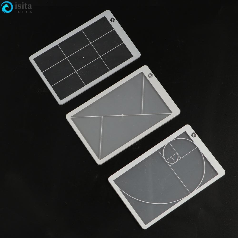 ISITA Viewfinder Ruler, Transparent Triangle Golden Ratio Ruler, Kids ...