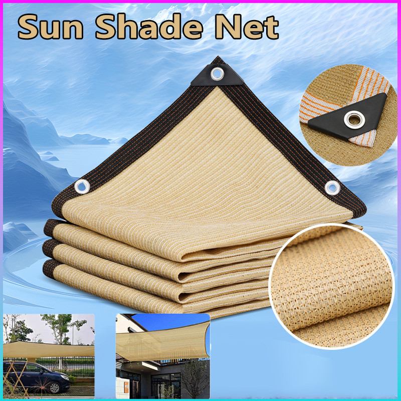 Sun Shade Net Anti-UV Awnings Sun Shelter Outdoor Garden Patio Pool ...
