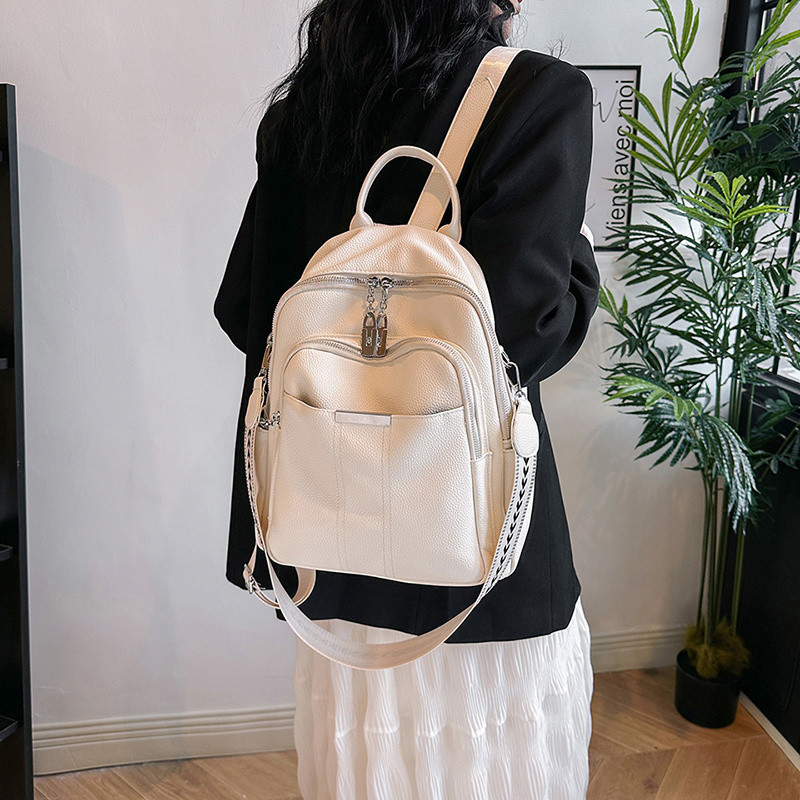 [Ada Stok] [Fabrik Selesa Ringan] Beg galas bertekstur bergaya bergaya baru beg sekolah luar beg ...