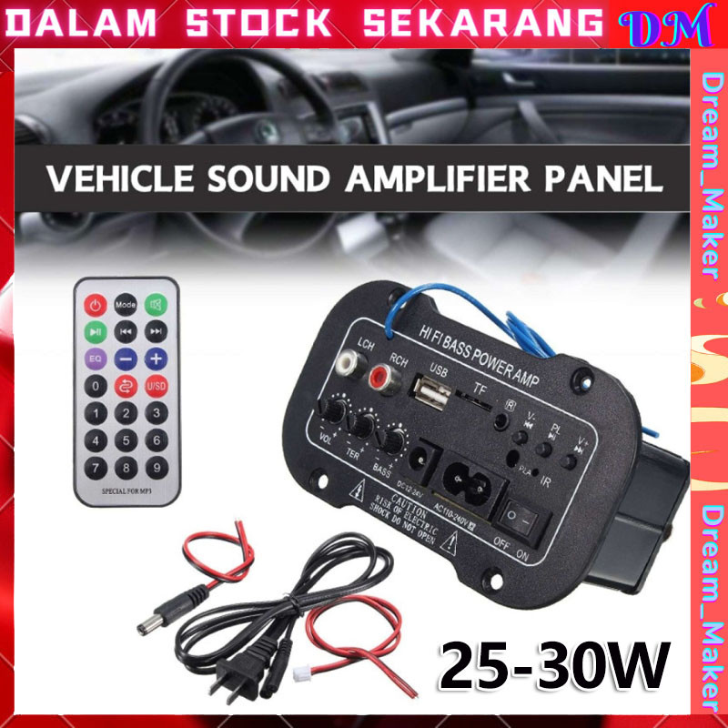 5 Inch TF Remote Control Digital Stereo 220V Mobile Bluetooth Bass ...
