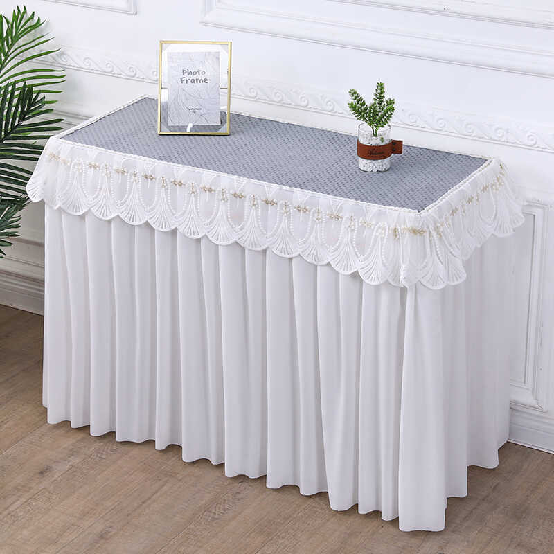 Penutup Mesin Jahit Lama Kain Tahan Habuk Isi Rumah Apron Meja Segi ...