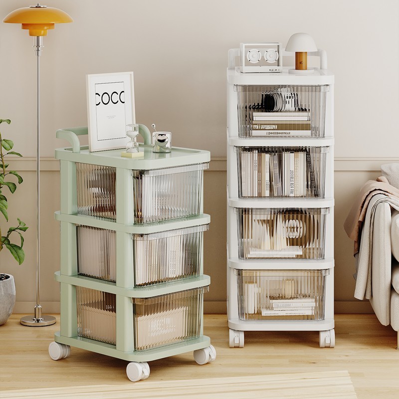 Small Trolley for Home Use in Living Room, Bedroom, Bedside Storage ...