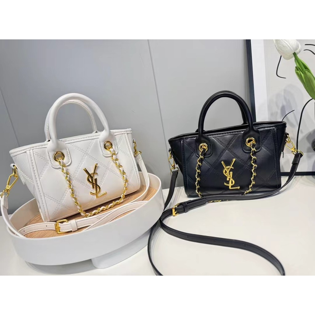 YSL Fashion Sling Bag Sports Messenger Bag Wanita Women's Shoulder Bag ...