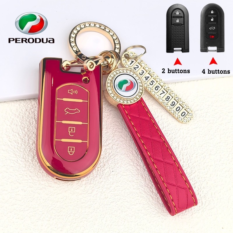 Perodua Myvi Car Key Case Perodua Bezza Key Perodua Cover Cover kunci ...